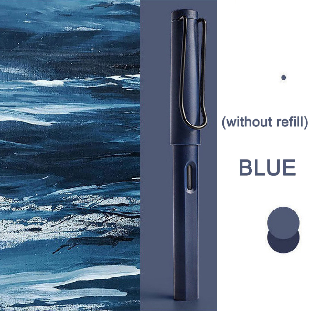 Simple Fountain Pen Replaceable Ink Calligraphy Practice Pen Stationery ...