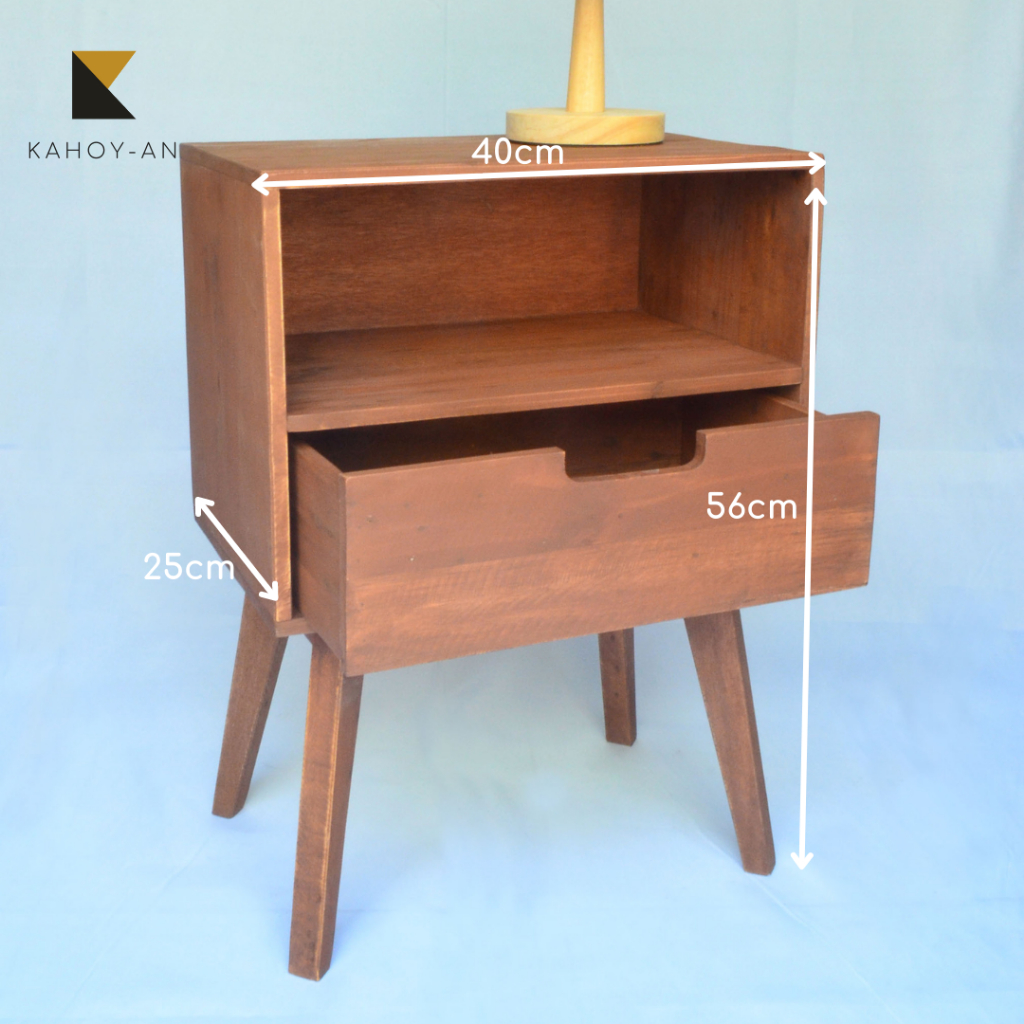 NIGHT STAND, 1 Drawers or 2 Drawers Variation, Wooden, Reclaimed Wood ...