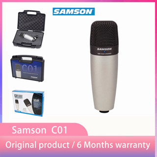 Original samson c01 condenser microphone recording, overhead drum ...