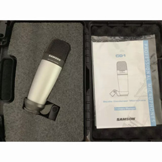 Original samson c01 condenser microphone recording, overhead drum ...