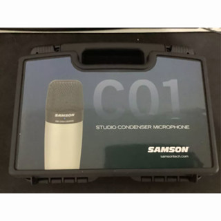 Original samson c01 condenser microphone recording, overhead drum ...
