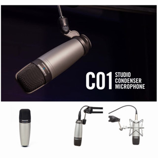 Original samson c01 condenser microphone recording, overhead drum ...