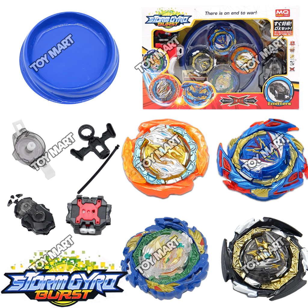 4 PCS/SET BeyBlade Burst Spinning Top for Battling Game Toys Tops with ...