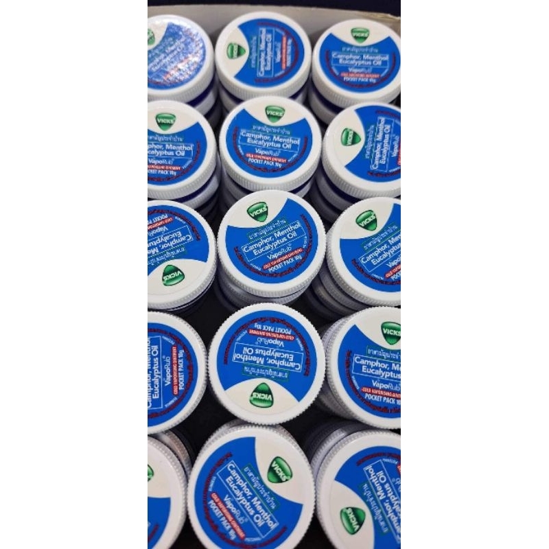 ORIGINAL VICKS VAPORUB 10G | Shopee Philippines