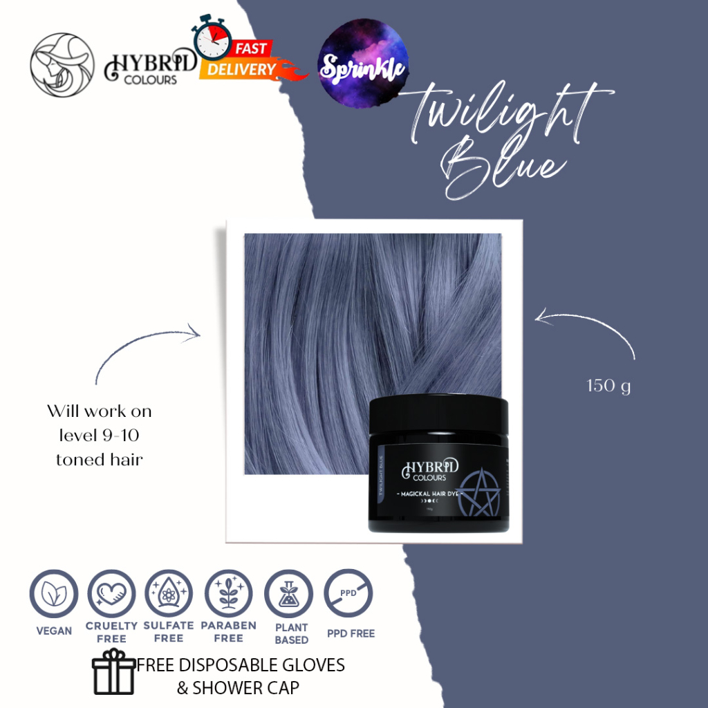 HYBRID COLOURS TWILIGHT BLUE | Shopee Philippines