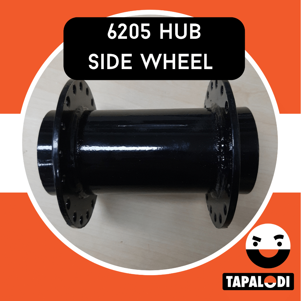HEAVY DUTY Side Wheel Hub 6205 / Steel Side Cart Hub / Hub Assembly ...