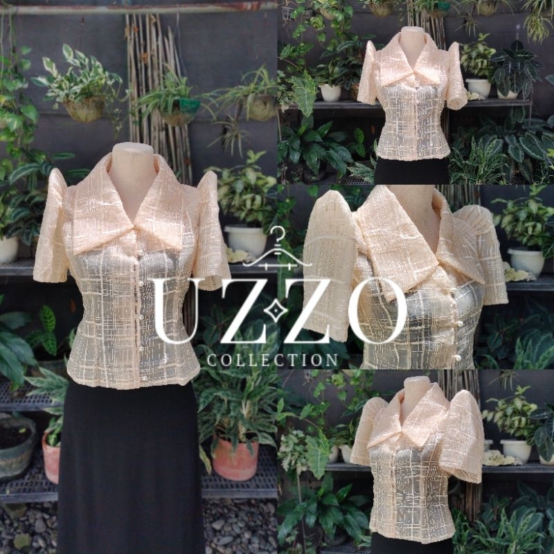 Modern Filipiñana Banig Style Fabric | Shopee Philippines