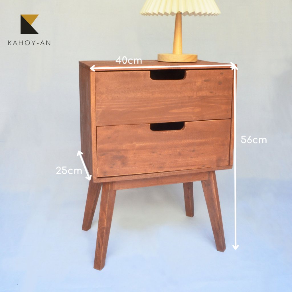 NIGHT STAND, 1 Drawers or 2 Drawers Variation, Wooden, Reclaimed Wood ...