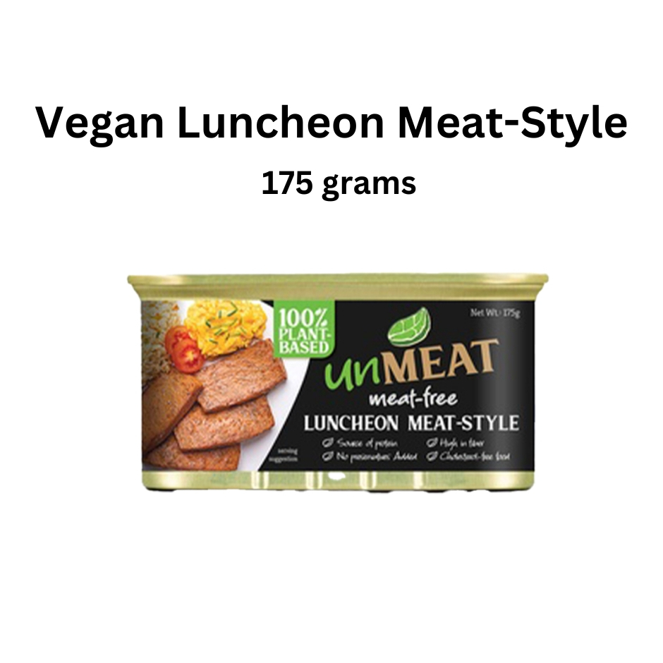 Vegan Vegetarian UnMeat Luncheon Meat Canned (100% PURE VEGAN) | Shopee ...