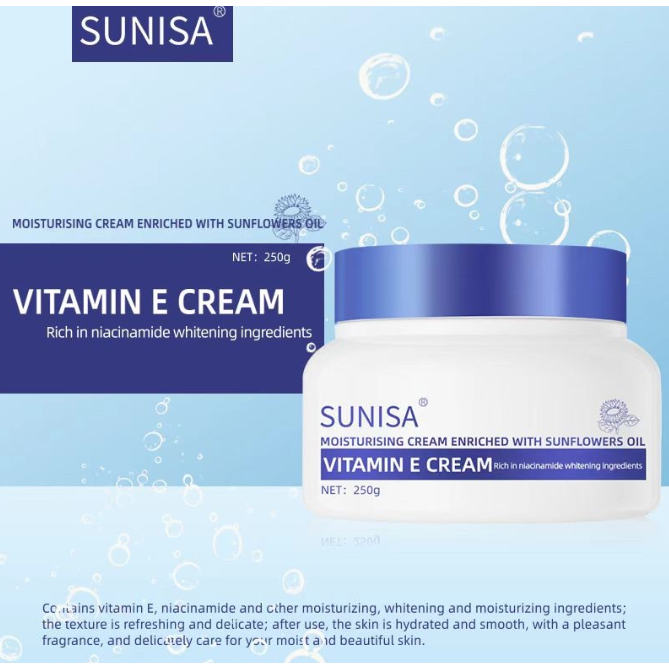 sunisa AUTHENTIC VITAMIN E CREAM 200ML | Shopee Philippines
