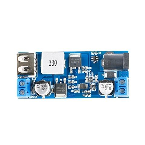LM2596S DC-DC 24V / 12V to 5V 5A step-down power supply step-down ...