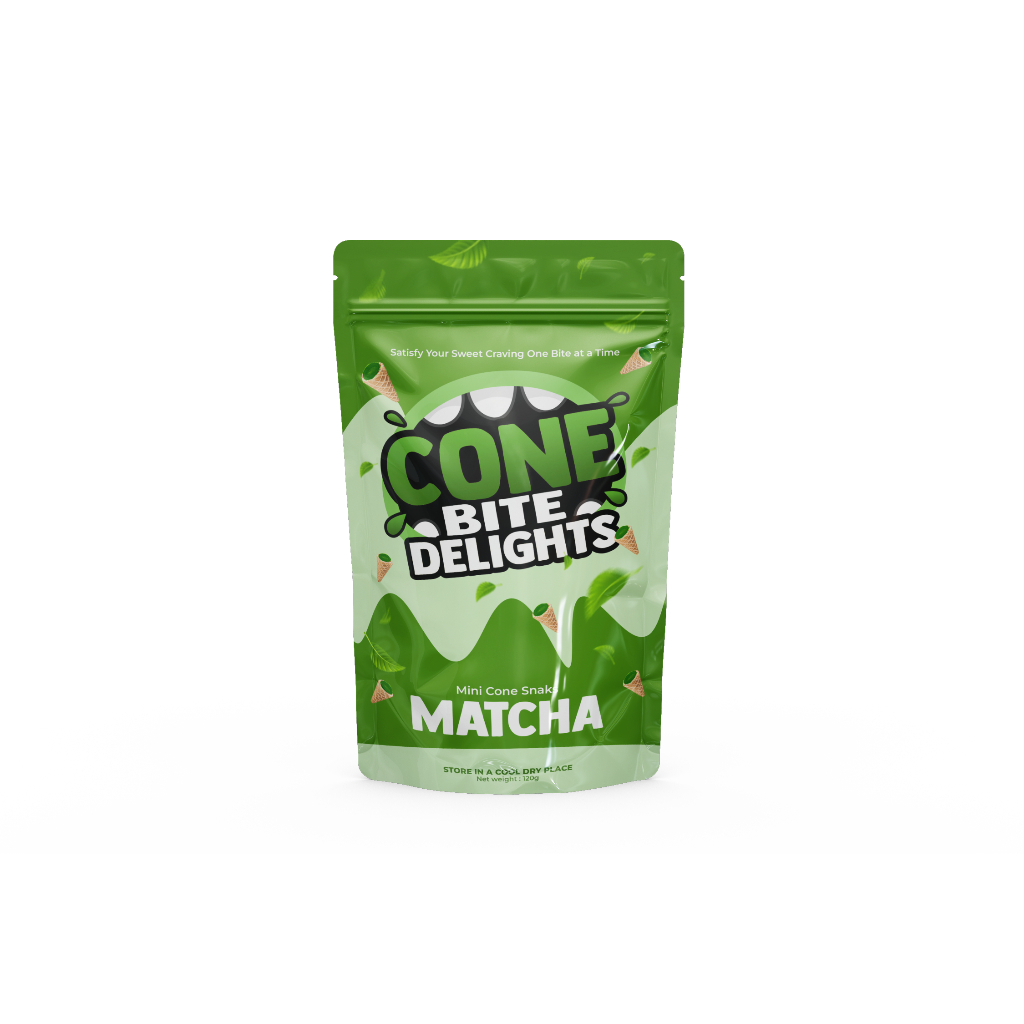 CONE BITE DELIGHTS Cone Tip Bite-size Snack 120g 12- 14pcs per pack ...