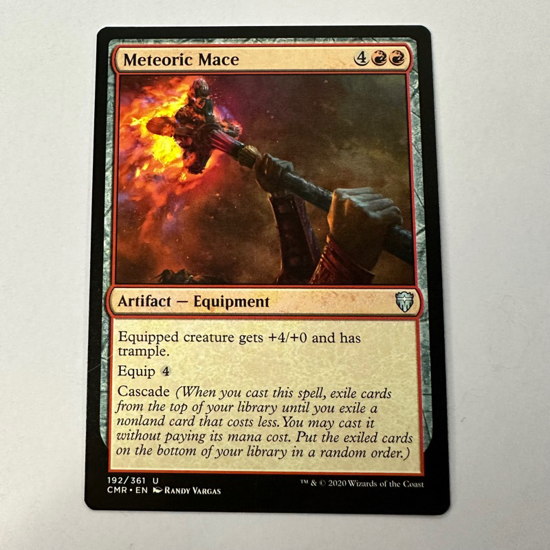 METEORIC MACE | ARTIFACT EQUIPMENT | MH3 CMM CMR COMMANDER LEGENDS ...
