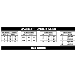 Macbeth Men's Underwear - Seamless Boxer Brief ( M25NX ) | Shopee ...