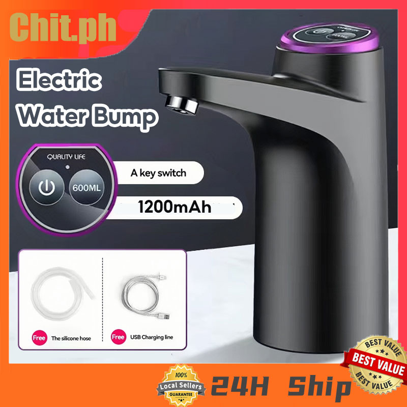 CHIT Automatic Water Dispenser Portable USB Charging 1200mAh Touch ...