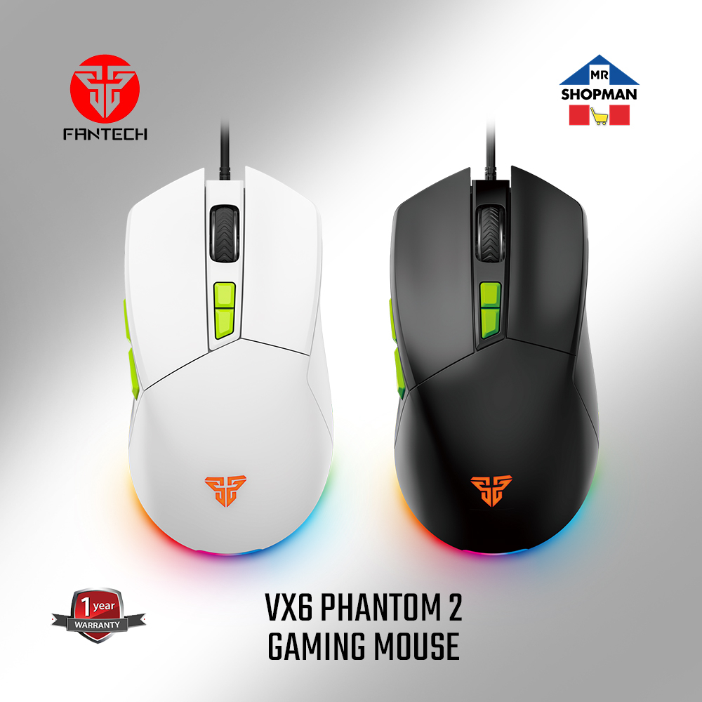 Fantech VX6 Phantom II Macro Wired RGB Gaming Mouse | Shopee Philippines