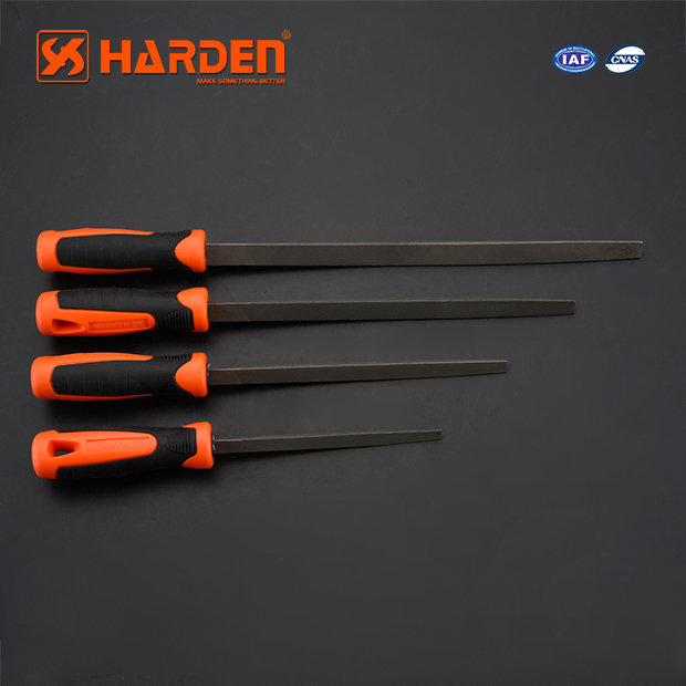 Harden Triangular Half Smooth File With Soft Handle 6, 8, 10, 12 in ...
