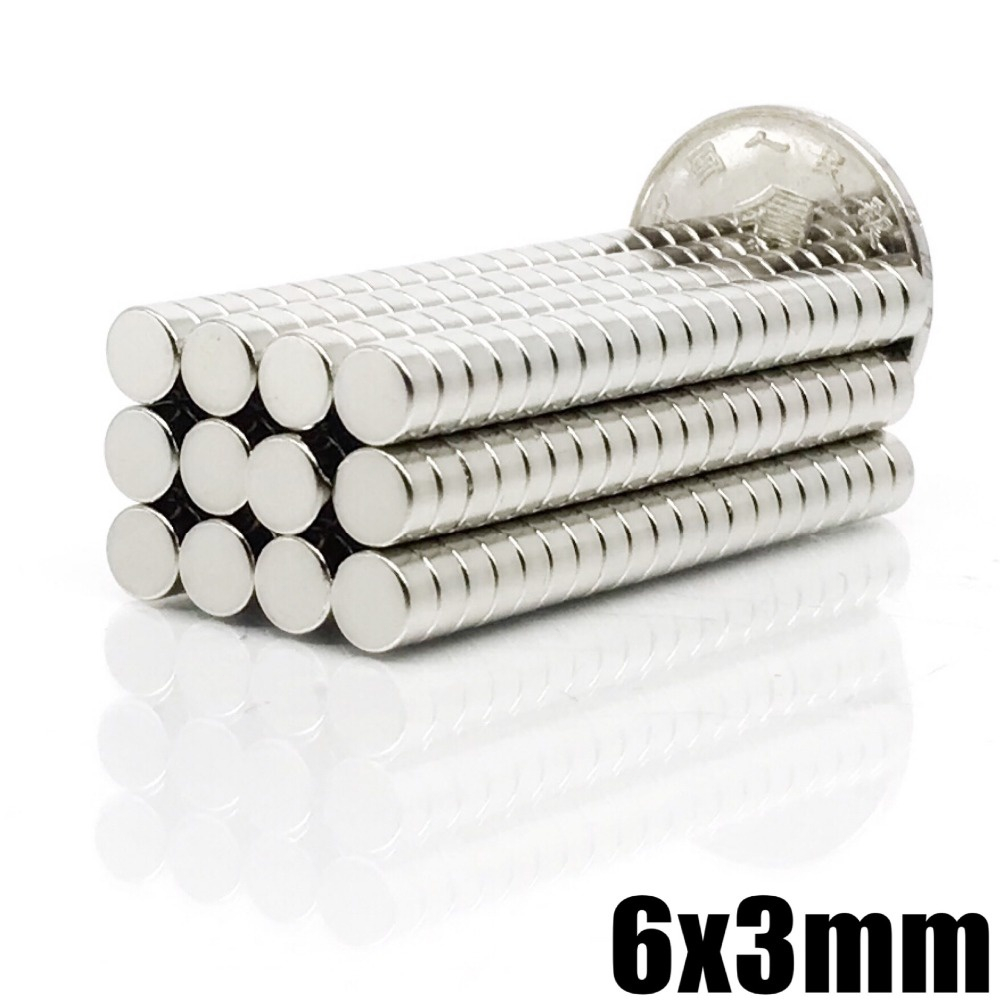 10pcs/set 4*2mm/6*3mm/8*2mm Neodymium Super Rare Earths Magnets ...