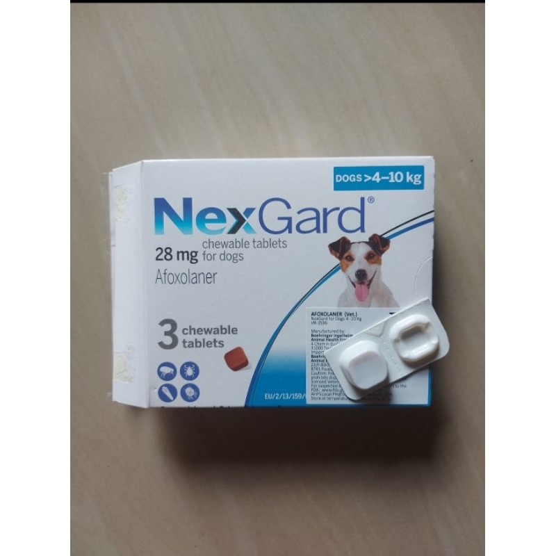 Nexgard Chewable Tablet for Tick and Flea for Dogs SOLD PER TABLET ...
