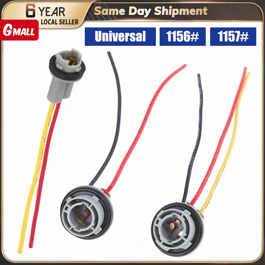 【Fast Delivery】 Lamp Holder 1156 1157 Bulb Socket BAY15D Lamp Holder P21/5W Adapter Base ...