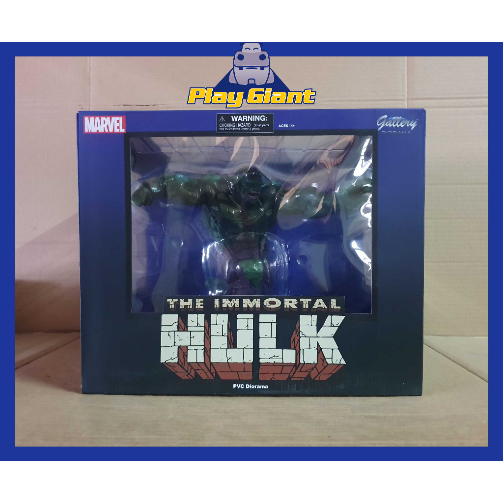 Diamond Select Marvel Gallery Immortal Hulk Deluxe Statue | Shopee ...