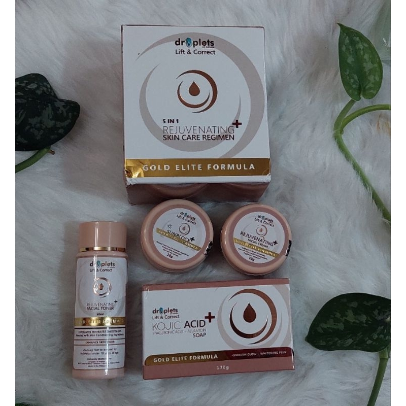 OriginaL Lift & Correct Rejuvenating Set by Droplets | Shopee Philippines