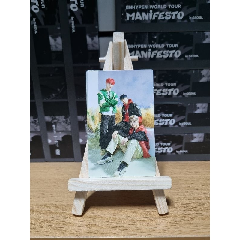 (ONHAND) Enha Manifesto and Fate World Tour Unit Trading Cards | Shopee ...
