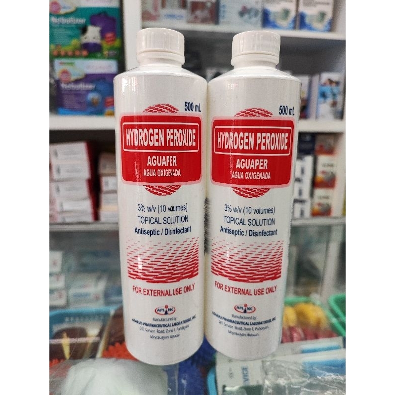 Agua Oxigenada, Hydrogen Peroxide 500ml | Shopee Philippines