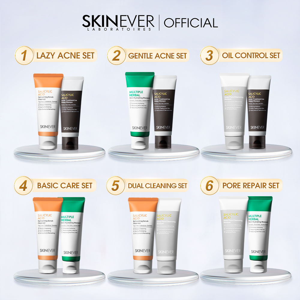 SKINEVER Salicylic Acid Acne Treatment Ice Sleep Masque | Shopee ...