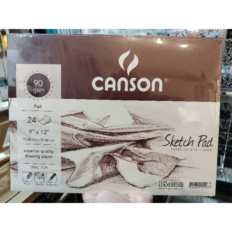 Canson Sketchpad 90gsm 9x12", 12x18" | Shopee Philippines