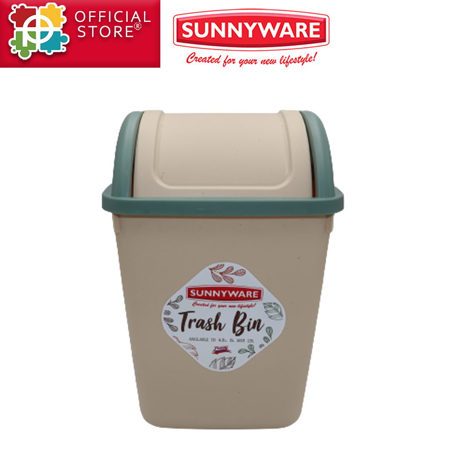 Sunnyware Trash/Waste Bin 8Liter Stock No.231 | Shopee Philippines