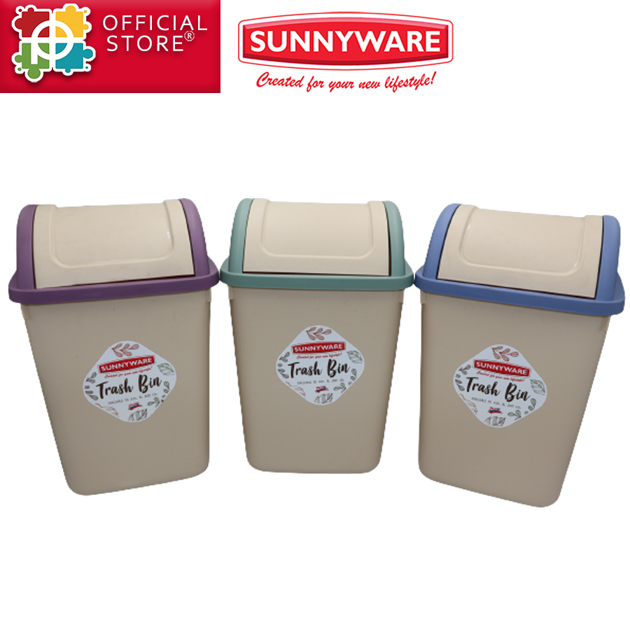 Sunnyware Trash/Waste Bin 13 Liter Stock No.232 | Shopee Philippines