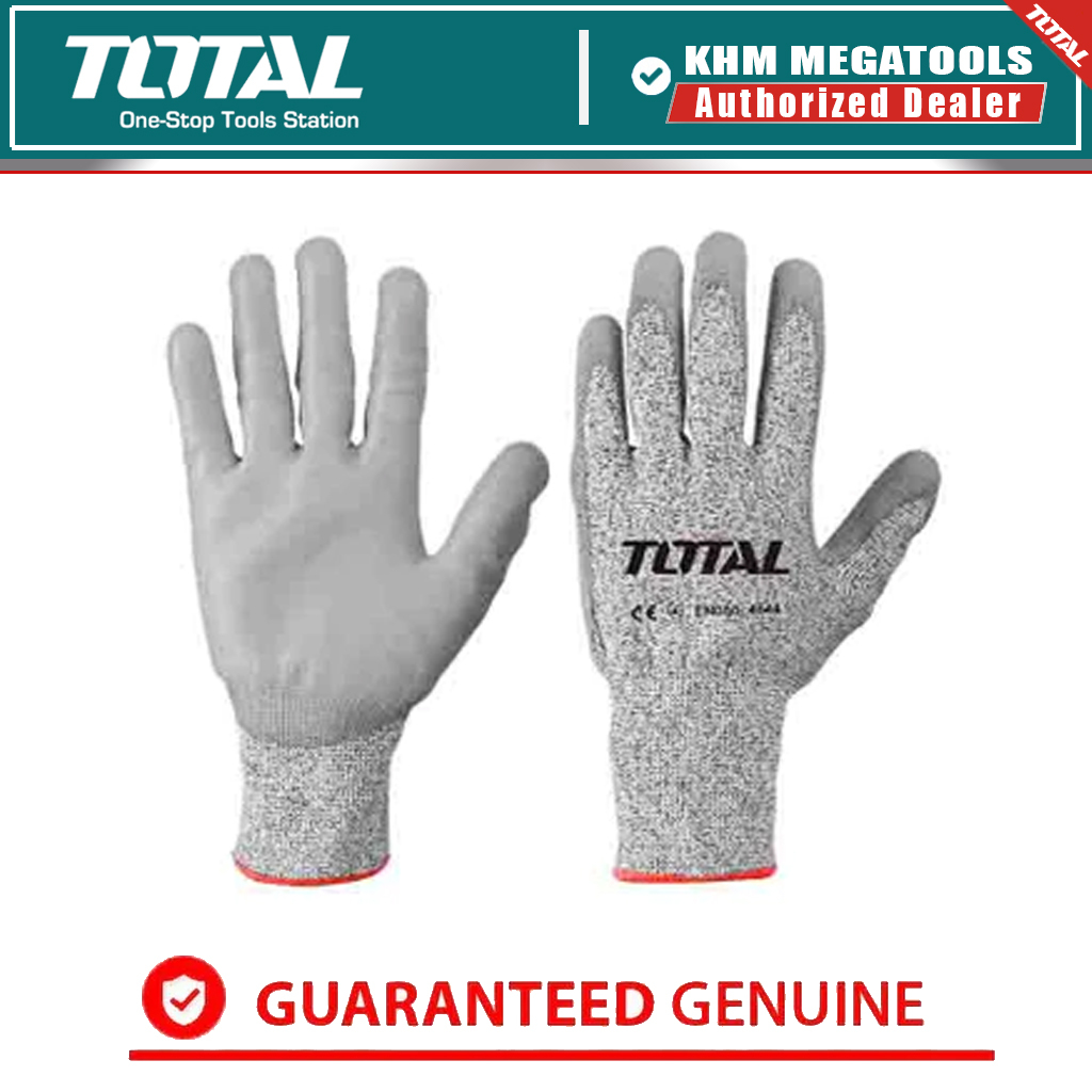 Total TSP1701 Cut Resistance Gloves •khm megatools• | Shopee Philippines