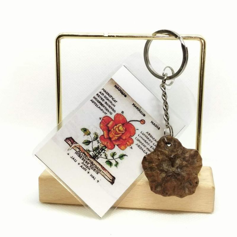 Buto ng Gumamela Celis Keychain with Talando and pouch | Shopee Philippines