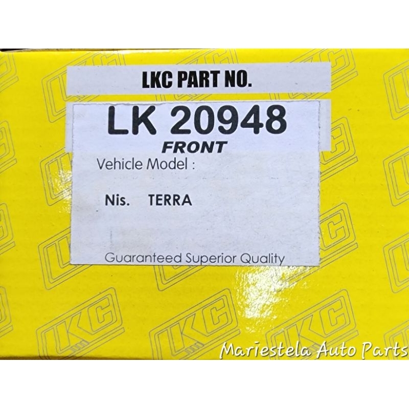 Brake Pad Front Nissan TERRA ( LKC BRAND ) | Shopee Philippines