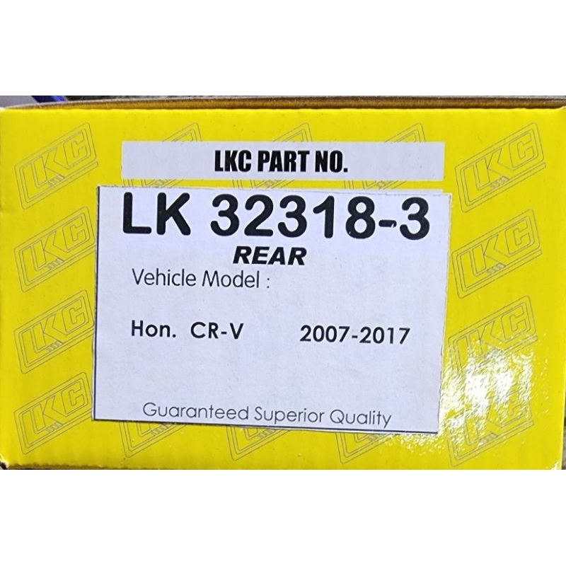 Brake Pad REAR Honda CRV 2007 - 2017 ( LKC BRAND ) | Shopee Philippines