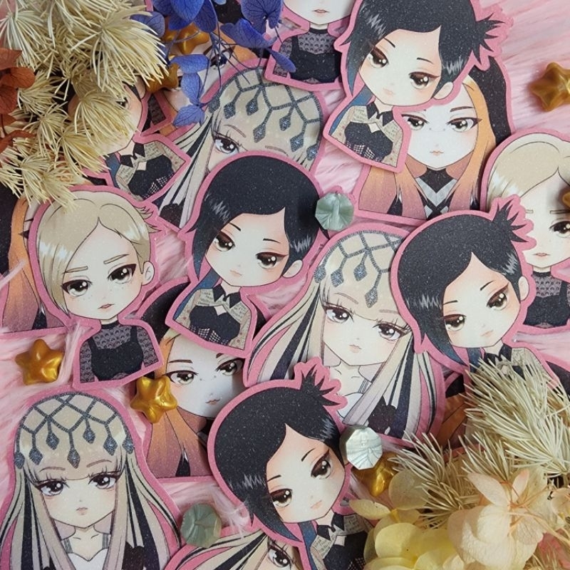 NEW BLACKPINK BORN PINK CHIBI WATERPROOF VINYL STICKERS | Shopee ...