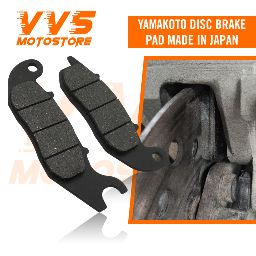 Yamakoto Moto Disc Brake Pad Made in Japan Heavy Duty Alloy | Shopee ...