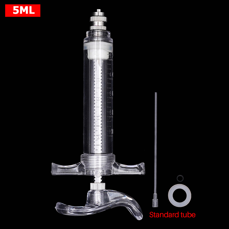Fiber glass syringe Heavy duty Veterinary injection syringe for pig cow ...