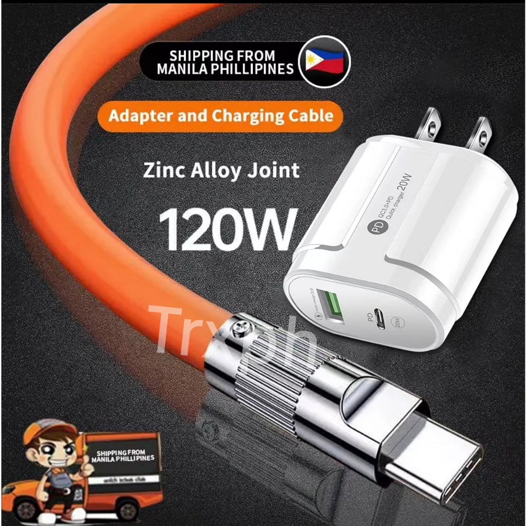 Charger Set Super Fast Charger D37 Adapter 1m Fast Liquid Silicone ...