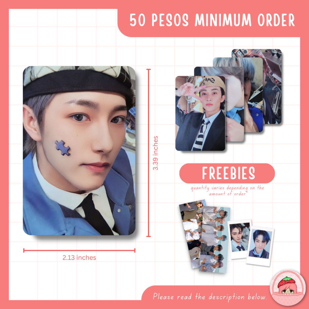 N C T DREAM ISTJ ALBUM PC PHOTOCARD UNOFFICIAL FANMADE PRINT LOMO K-POP ...