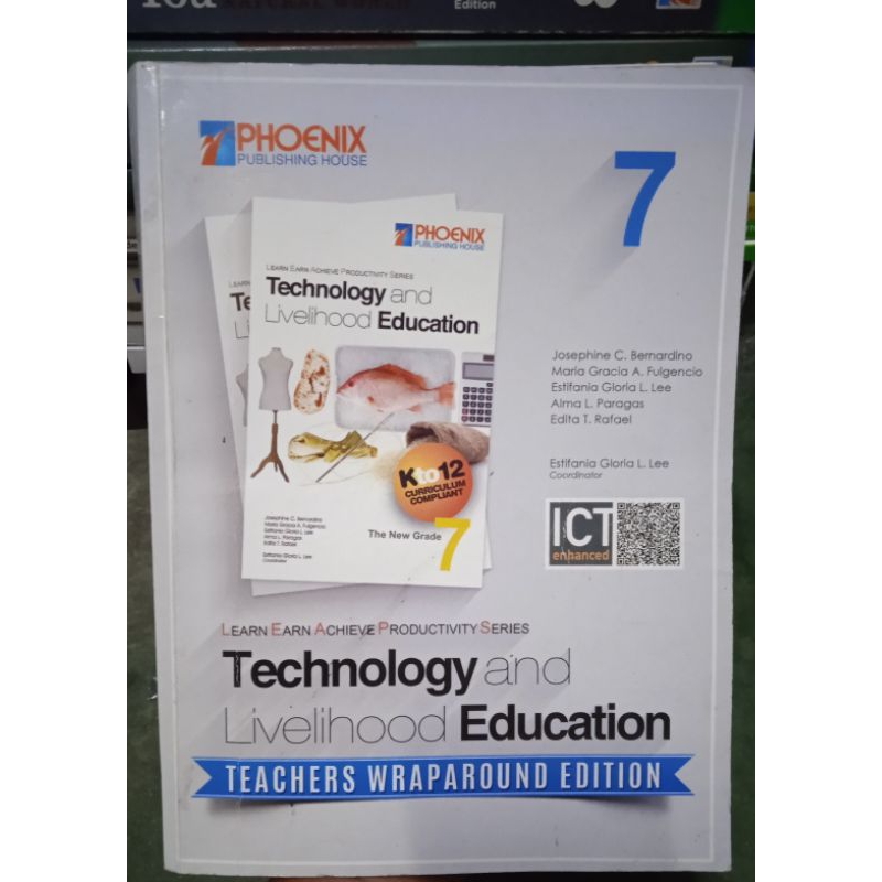 Technology and Livelihood Education grade 7 Teacher's Wraparound ...