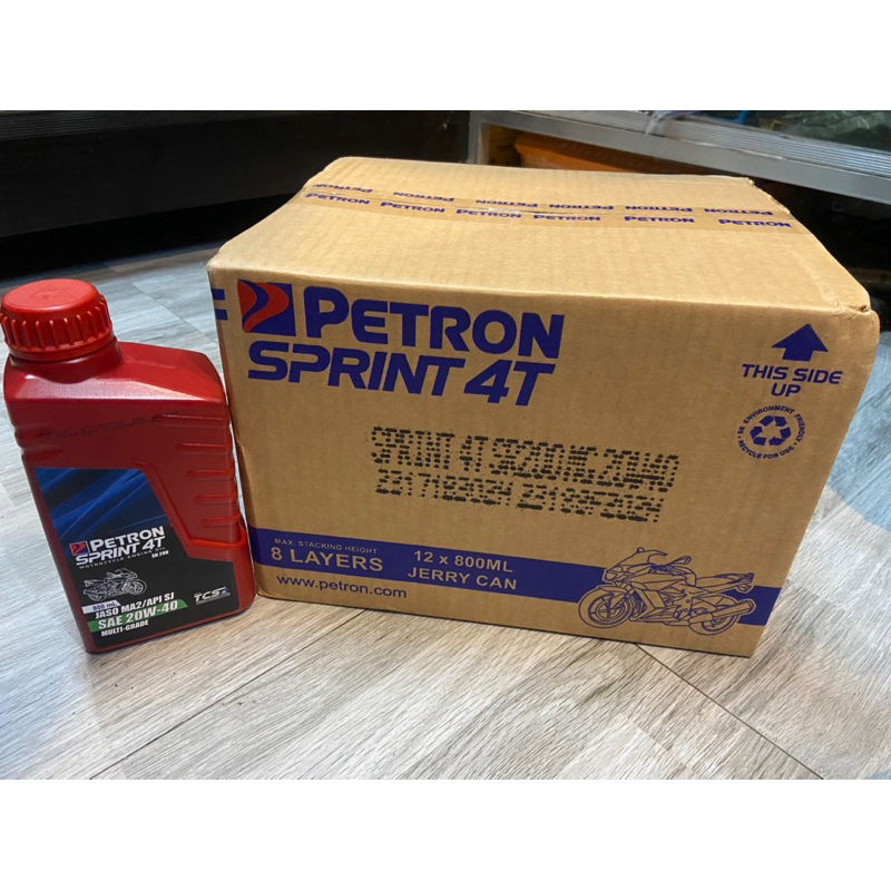(Wholesale) Petron Sprint 4T SR200 20w-40 Multi-Grade Engine Oil 800mL ...