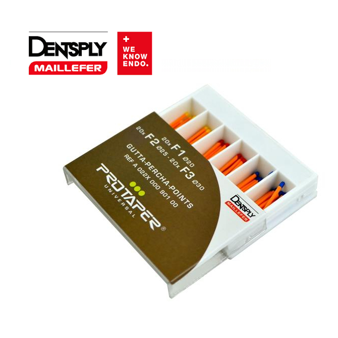 PROTAPER UNIVERSAL GP F1+F2+F3, F4+F5 [ DENTSPLY/ SWITZERLAND] 60 ...