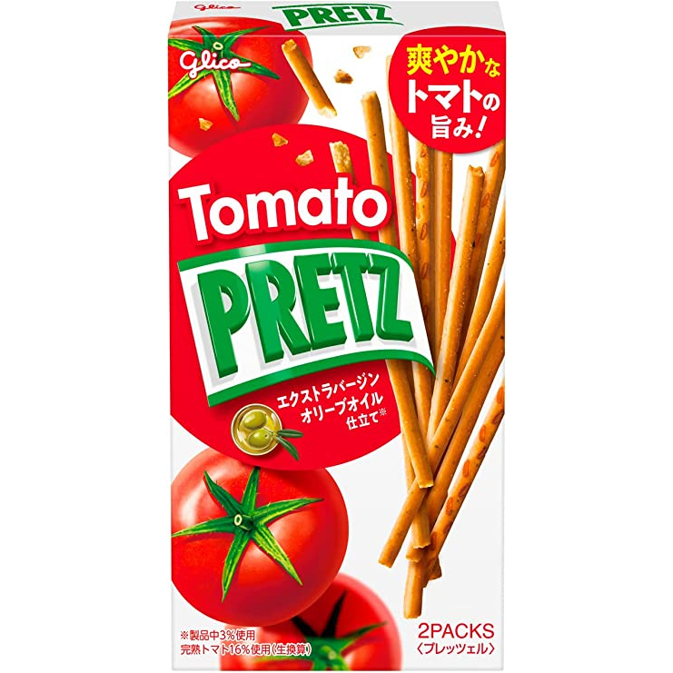 Glico Pretz Tomato Flavor 53g x 10pcs Direct from Japan | Shopee ...