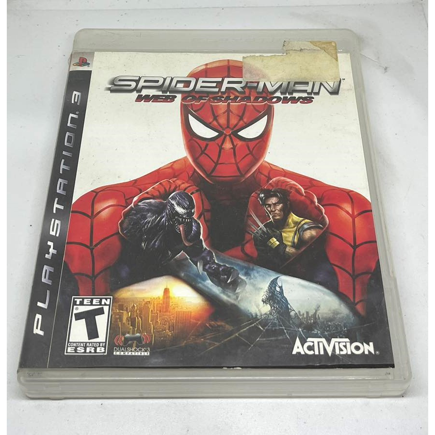 SpiderMan: Web of Shadows Rare ps3 game R1 | Shopee Philippines