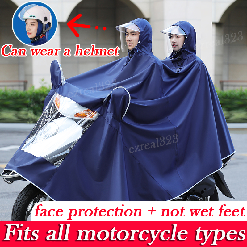【Increase thickened】motorcycle raincoat for men twin single raincoat ...