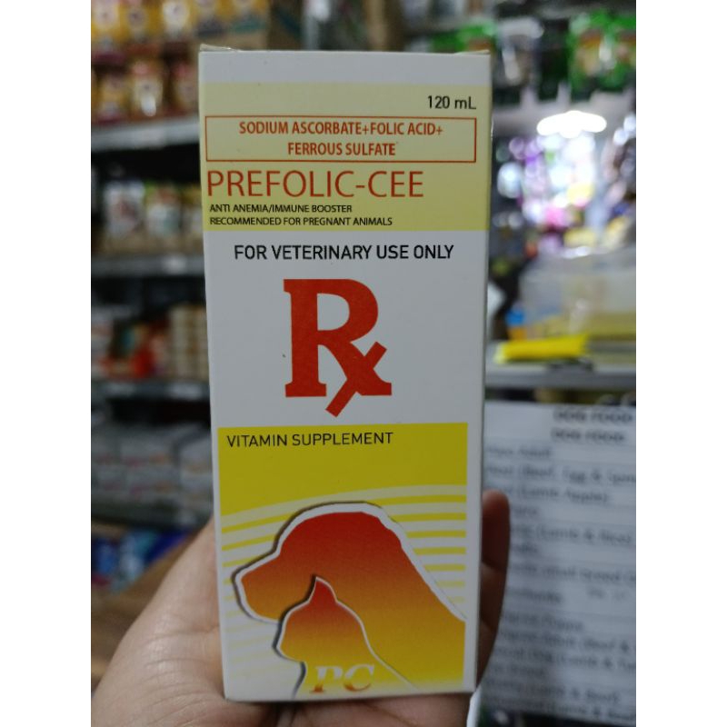 Prefolic- Cee Anti- Anemia/ Immune Booster 120ml | Shopee Philippines