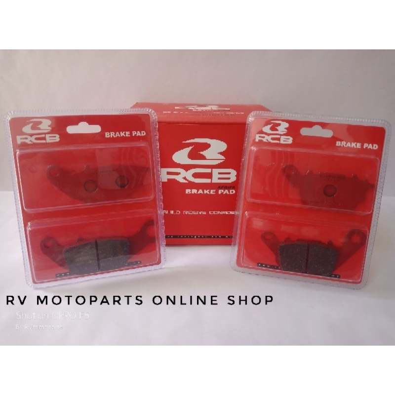 Rcb brake pad Sniper 150 & 155 / 155R | Shopee Philippines