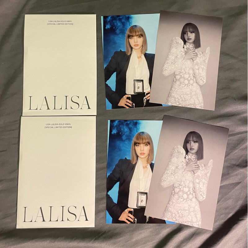 Lalisa Gold Vinyl YG & Weverse POB [Sealed] Lisa | Shopee Philippines
